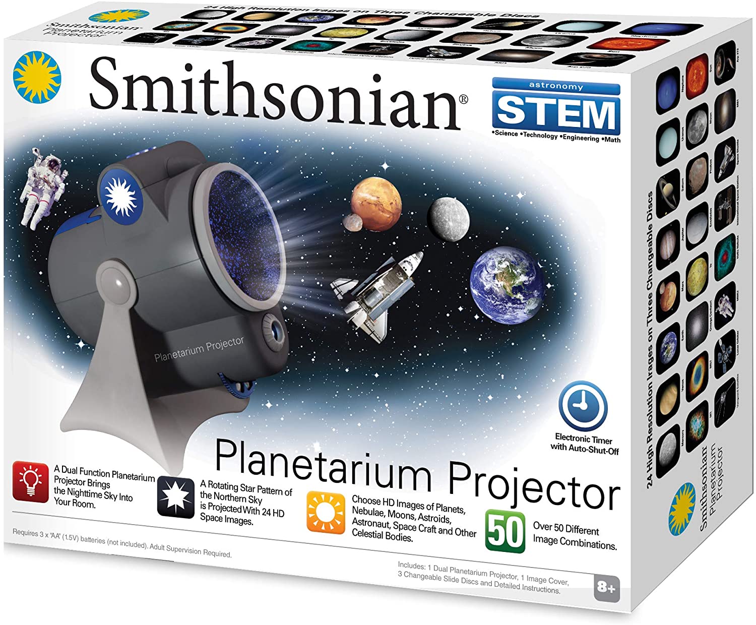 NEW: Smithsonian Optics Room Planetarium and Dual Projector Review